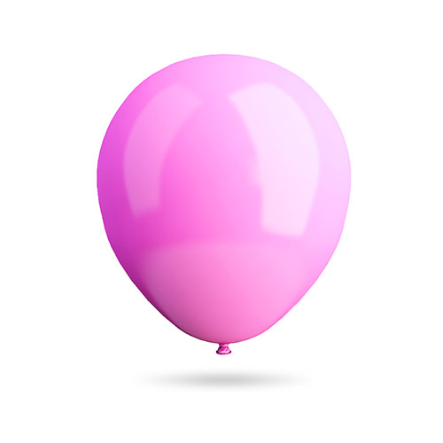 Alegria & Festa | BALAO LISO 05X01 T.25 ROSA